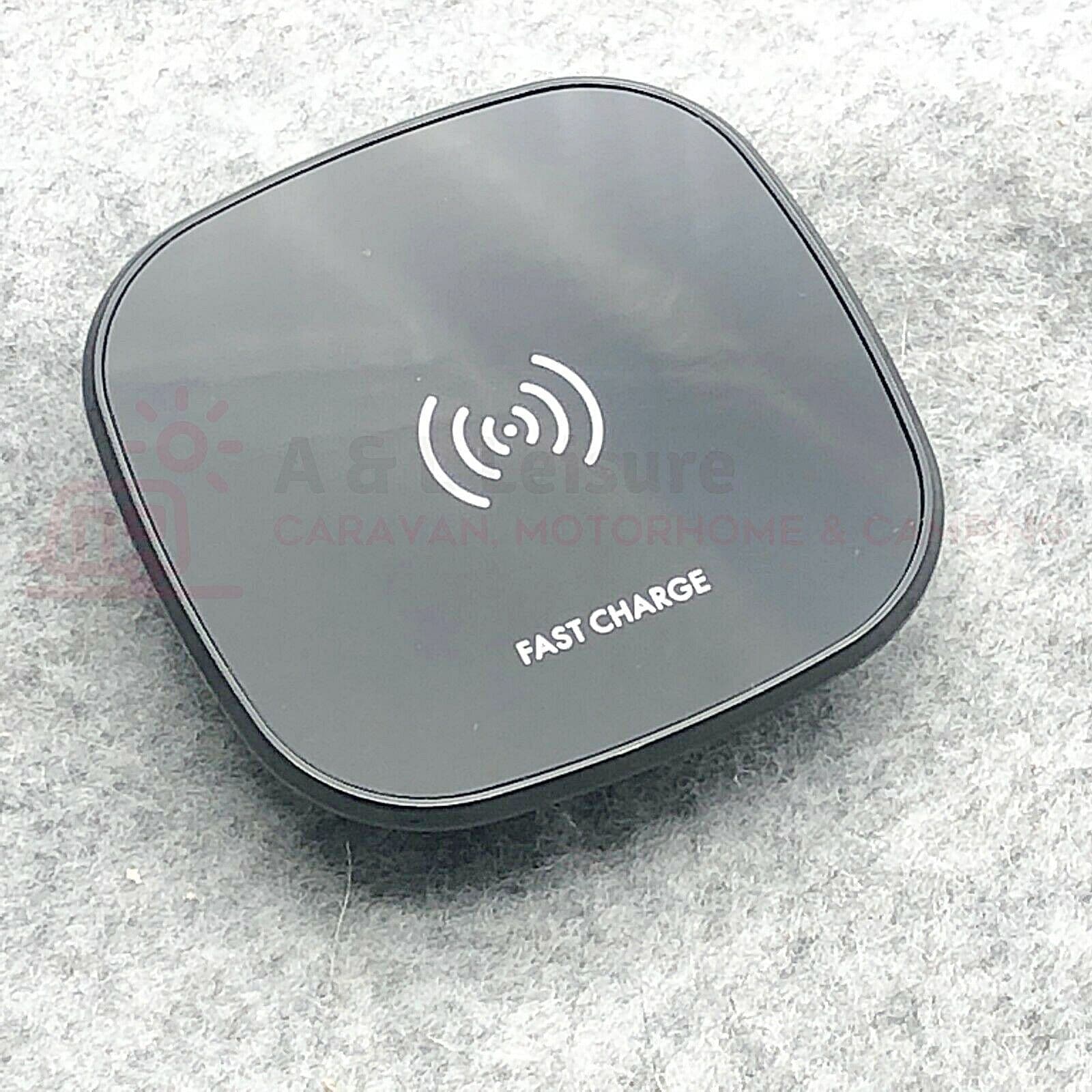 Caravan Motorhome Qi Wireless Charger 12v Flush Fitting