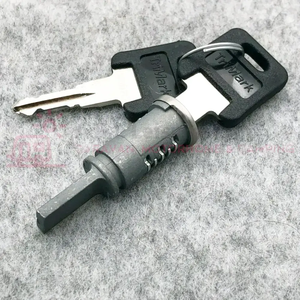 Caravan Motorhome WD Lock Barrel 2 Keys Long Tang - WD082