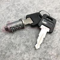 Caravan Motorhome WD Lock Barrel 2 Keys Short Tang - WD003