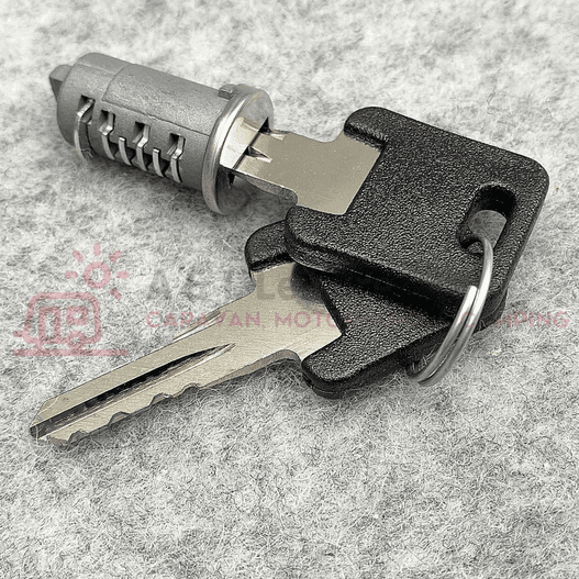 Caravan Motorhome WD Lock Barrel 2 Keys Short Tang - WD199