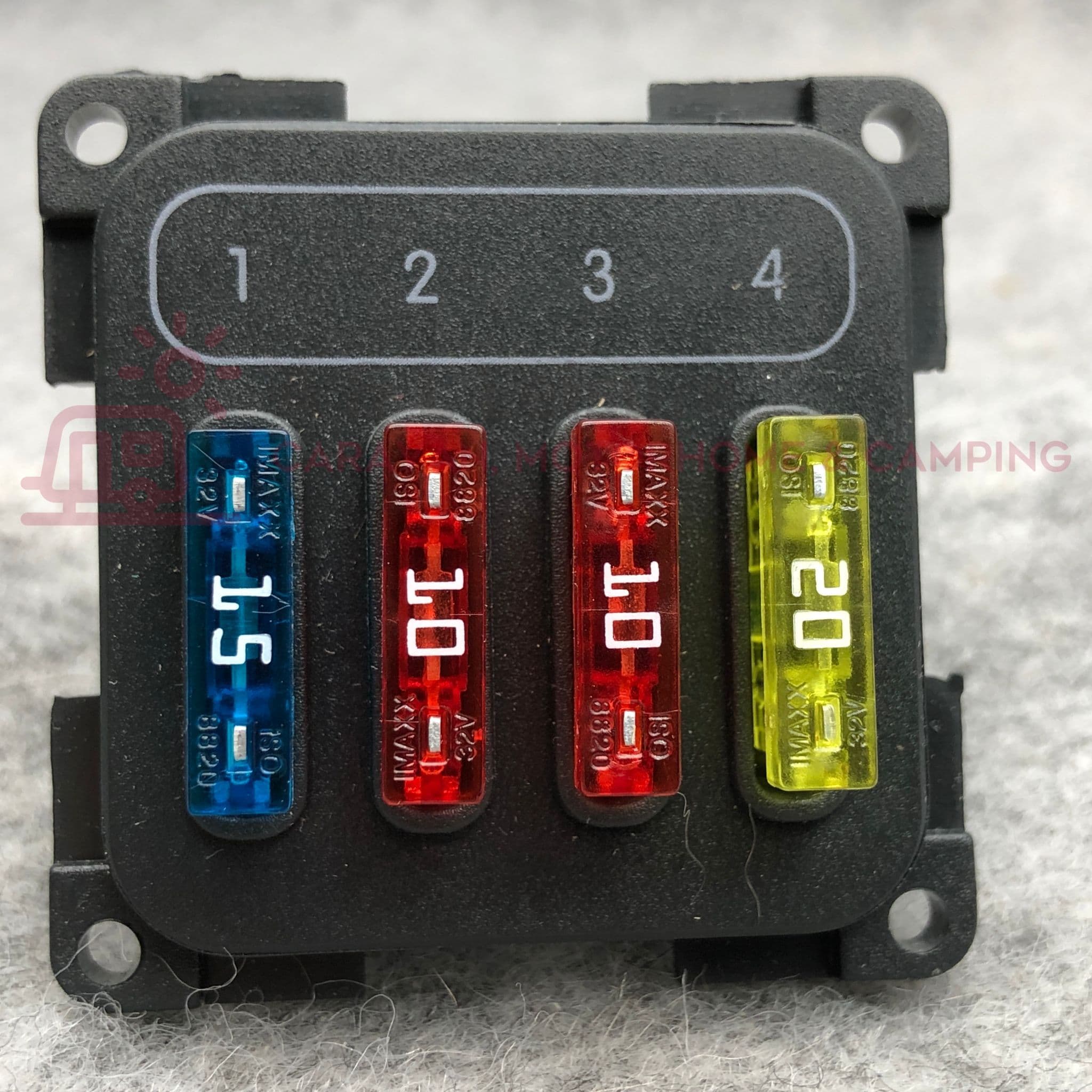 CBE 12v 4 Fuse Module