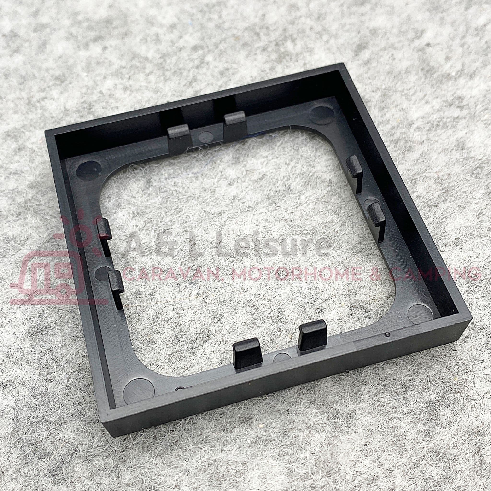 CBE C-Line 1-Way Faceplate Matt Black - CG Range