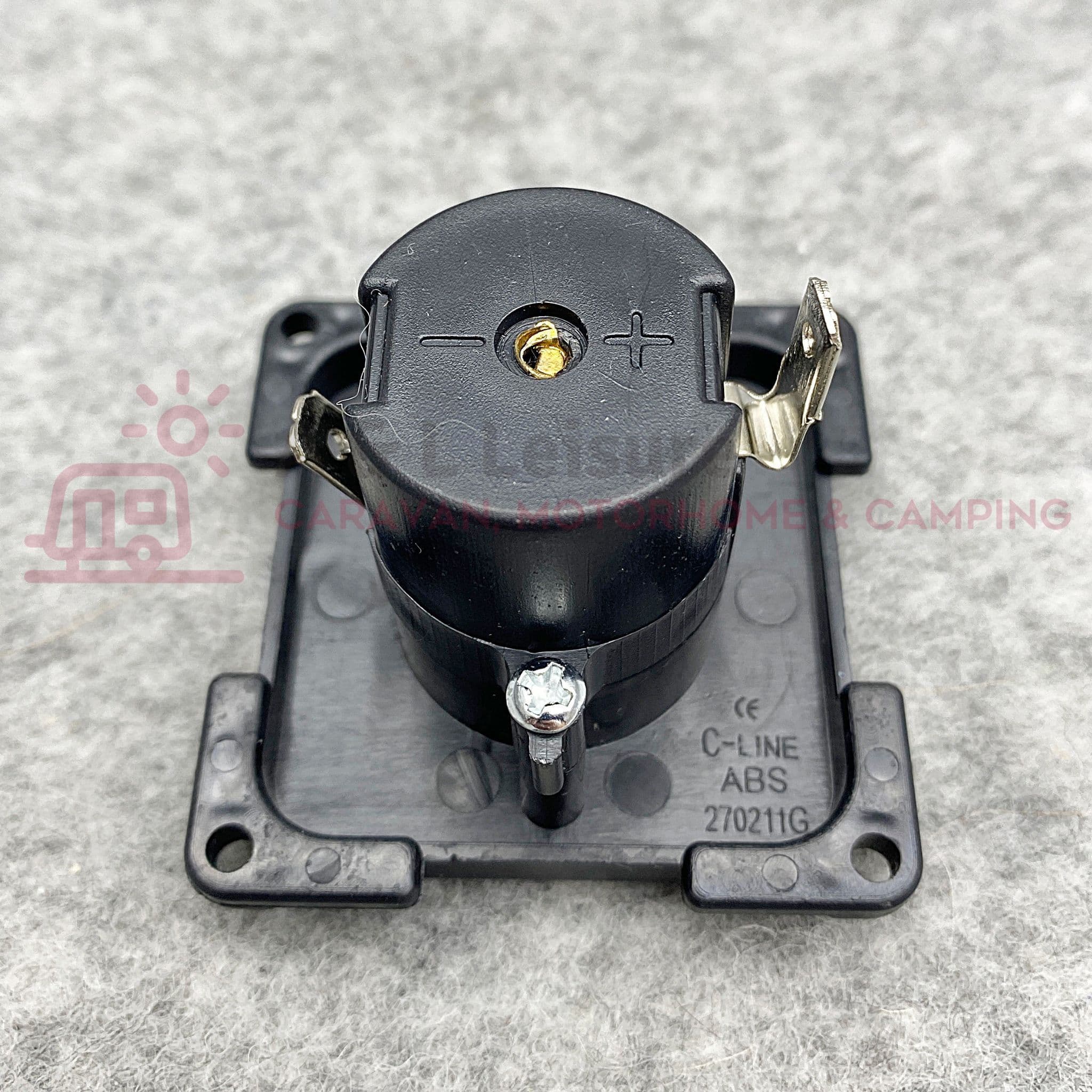 CBE C-Line 12V Aux Socket - Black Range