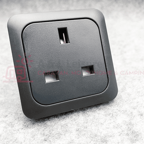 CBE C-Line 13a - 240v 1-Way Socket Faceplate & back box - CSM Range