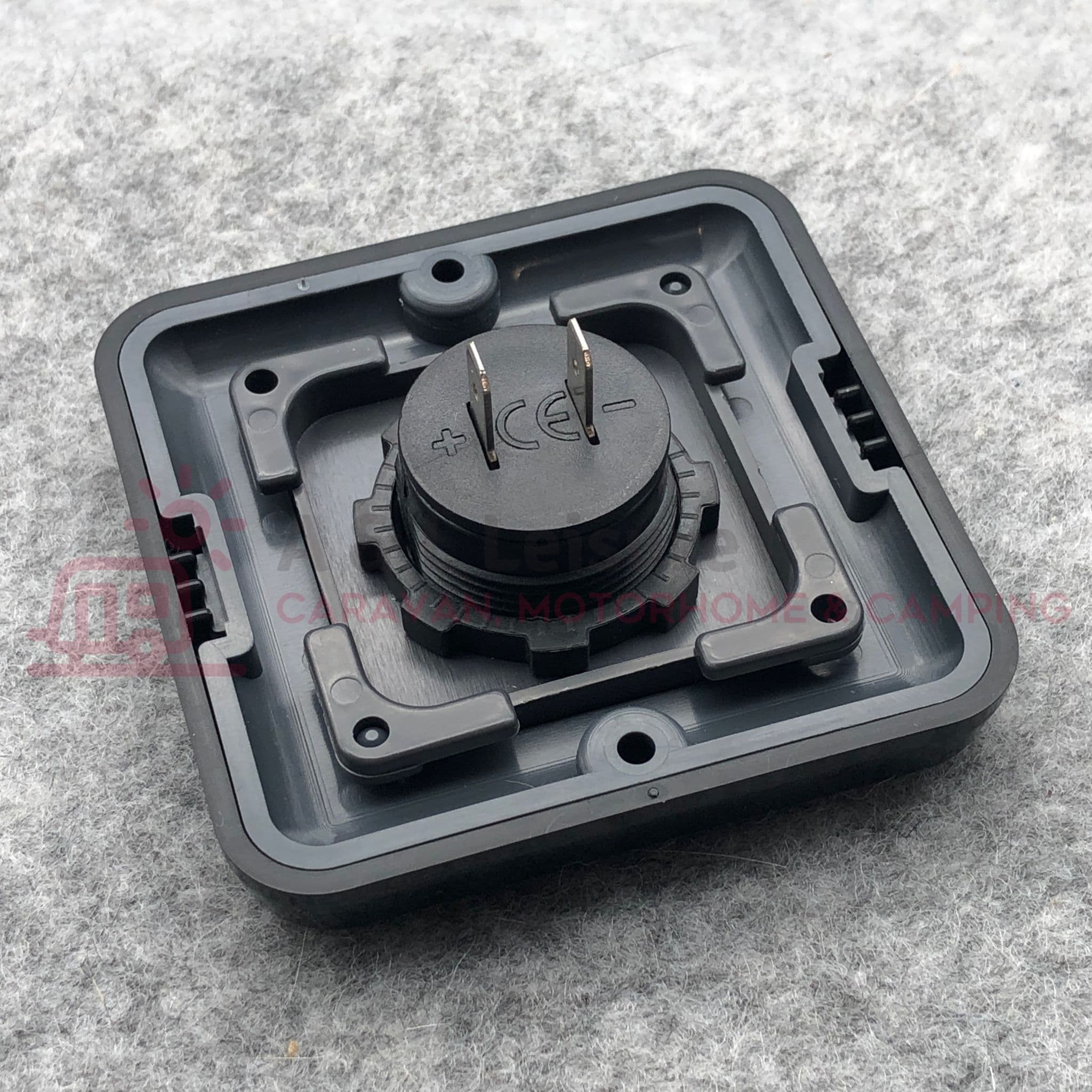 CBE C-Line LED Volt Meter Surround & Faceplate Gloss Black - CT Range