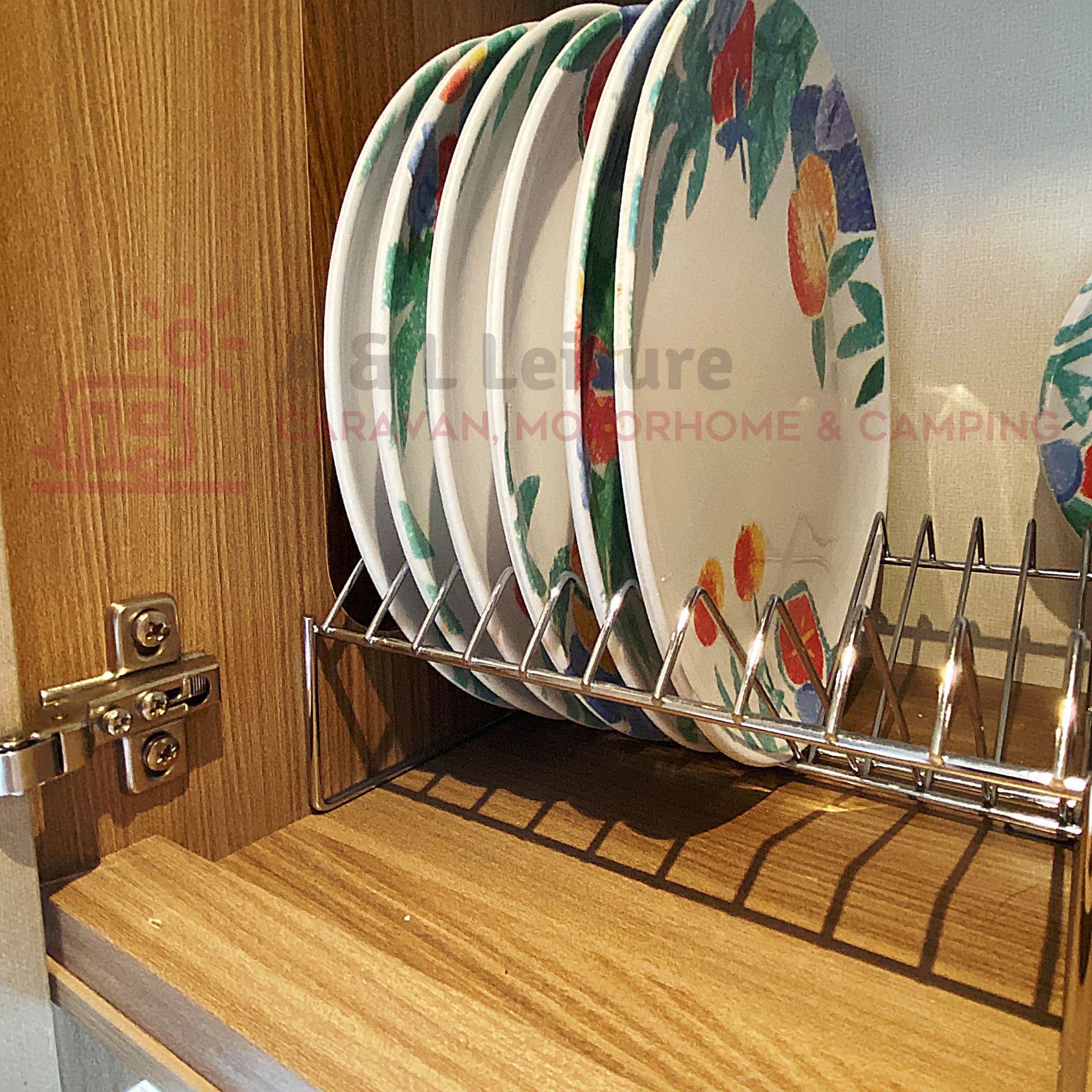 Chrome Plate Rack With Fixing Options