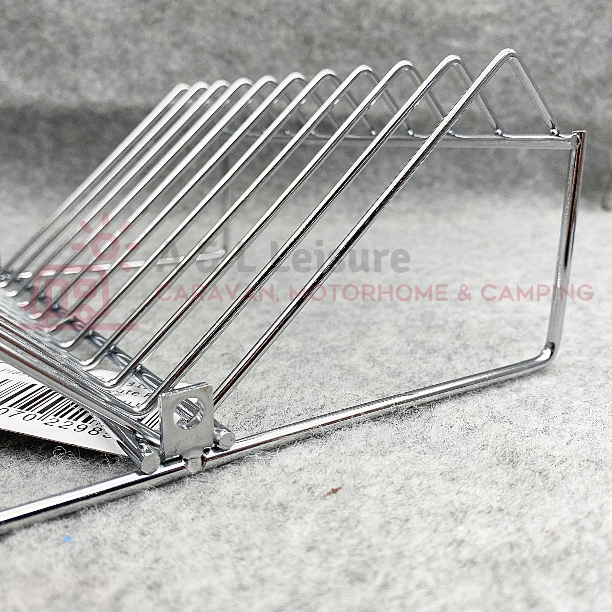 Chrome Plate Rack With Fixing Options