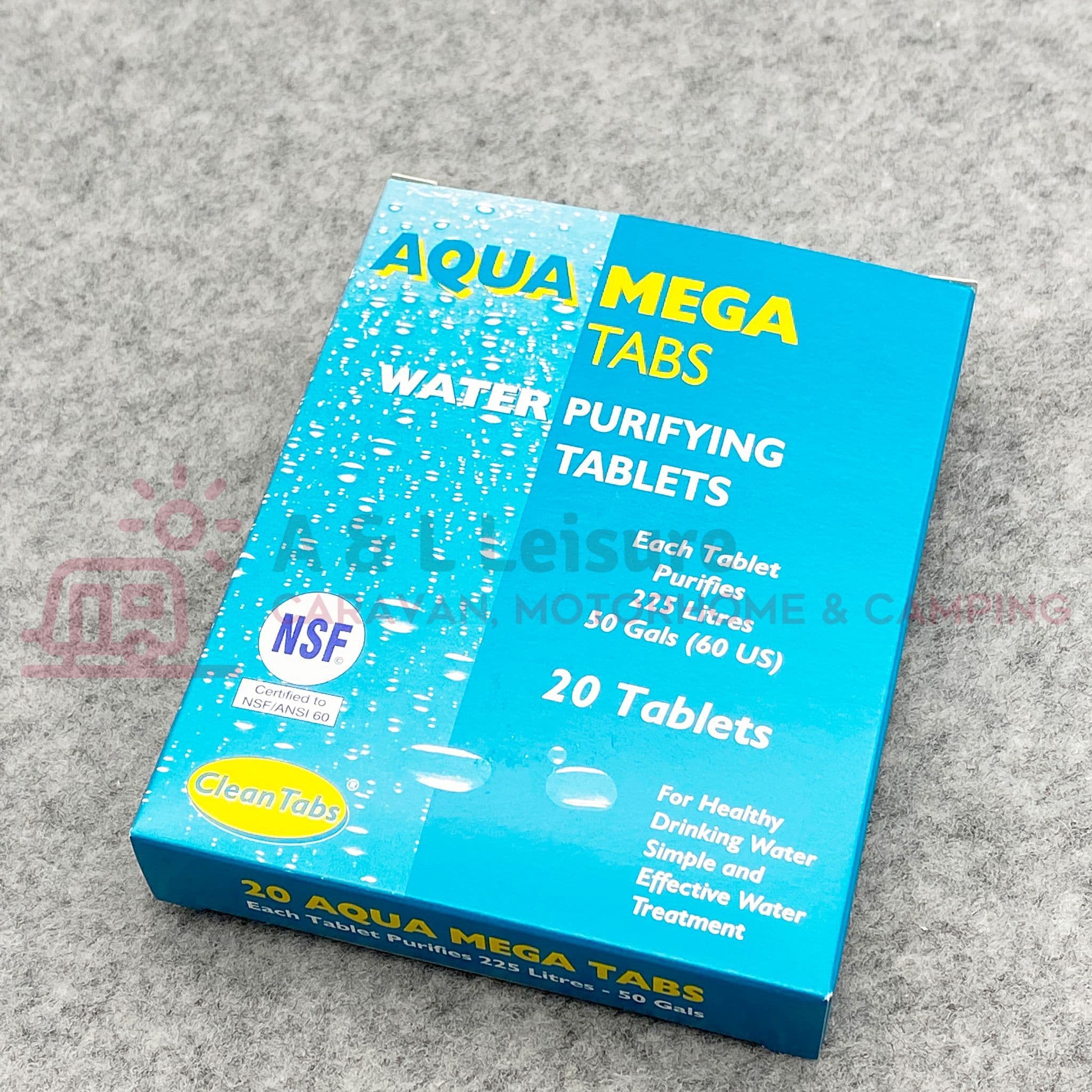 Clean Tabs MEGA Water Purification Tablets - Aqua Clean