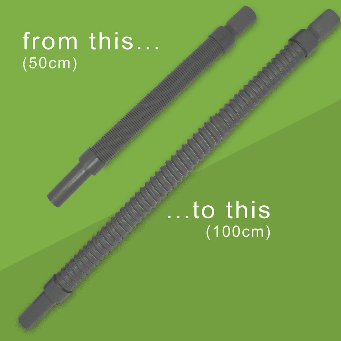 Colapz Flexi Waste Pipe - 1 Metre