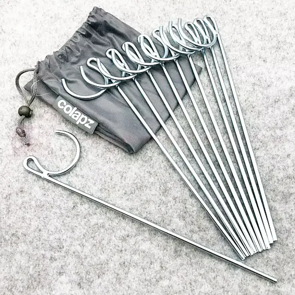 Colapz Flexi Waste Pipe Rock Pegs