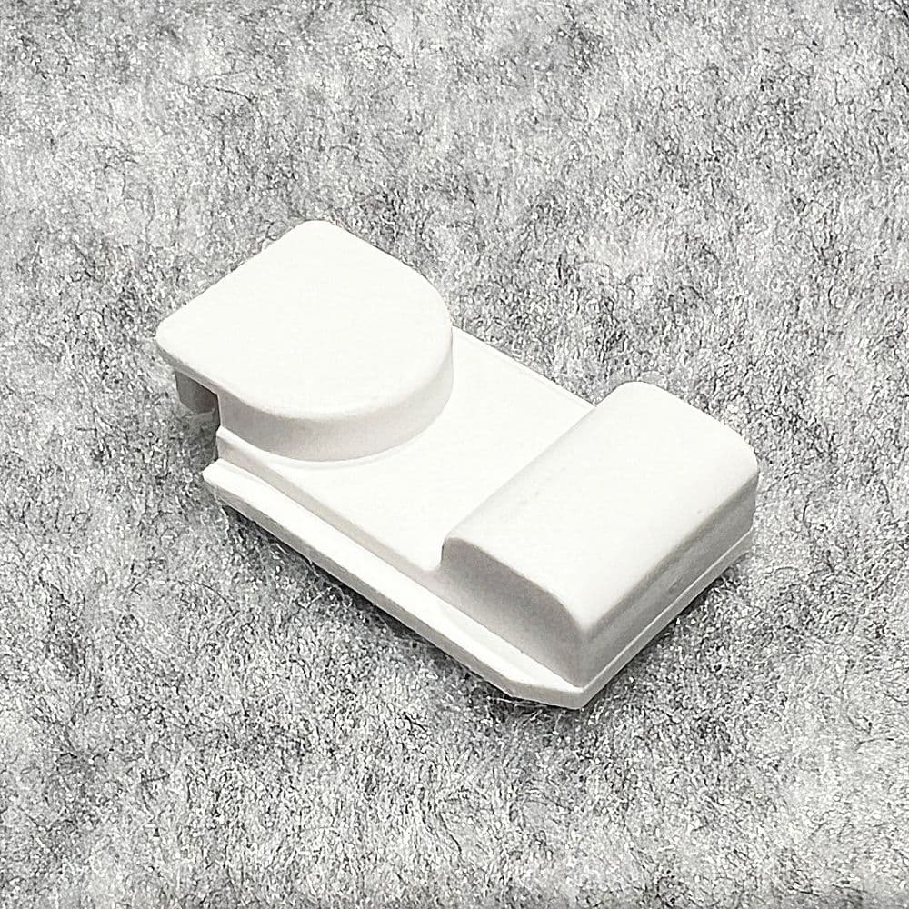 Dometic Fridge Vent Slider Clip - White