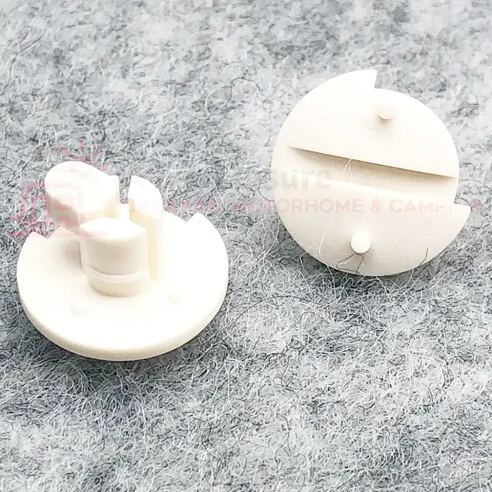 Dometic Fridge Vent Winter Closing Clip - Beige