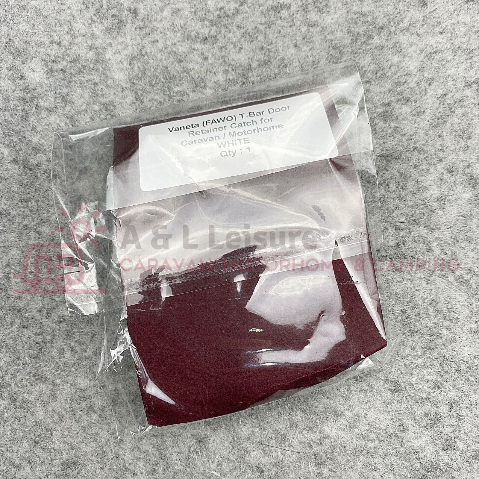 FAWO Veneta Door Retainer Catch - White