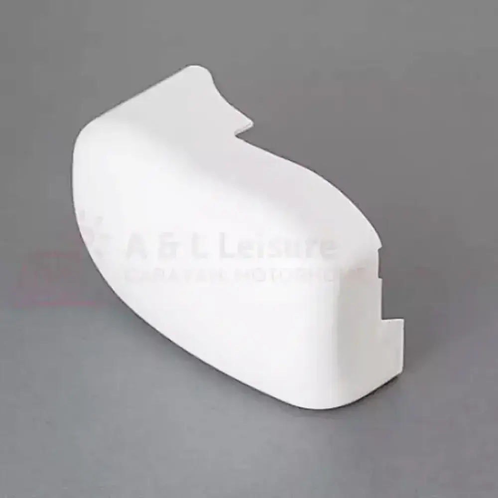 Fiamma F45i L 440 - 550cm Left-Hand End Cap - White