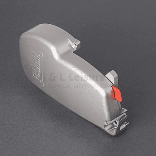 Fiamma F45L 4 50 - 5 50m Left Hand End Cap - Titanium