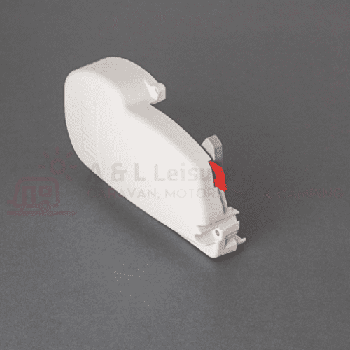 Fiamma F45L 4 50 - 5 50m Left Hand End Cap - White