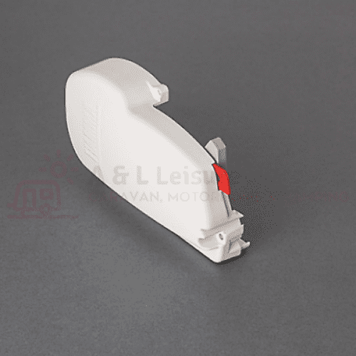 Fiamma F45L 4 50 - 5 50m Left Hand End Cap - White