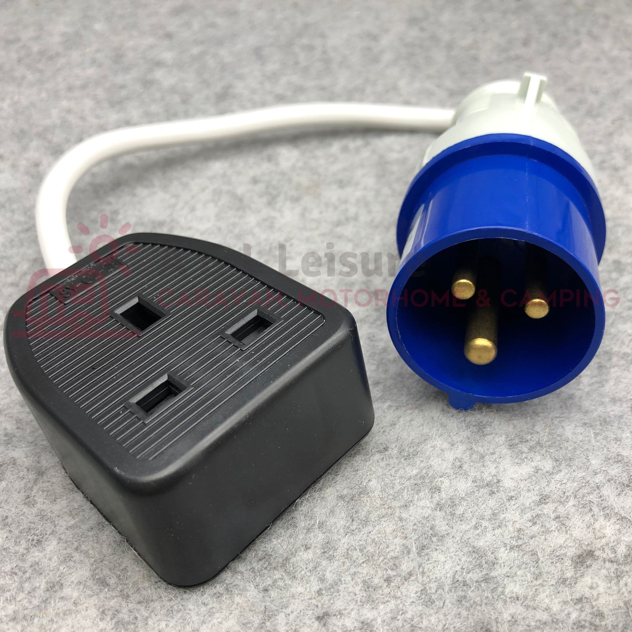 Fly Lead - 16 amp 240v Plug to 13 amp Socket