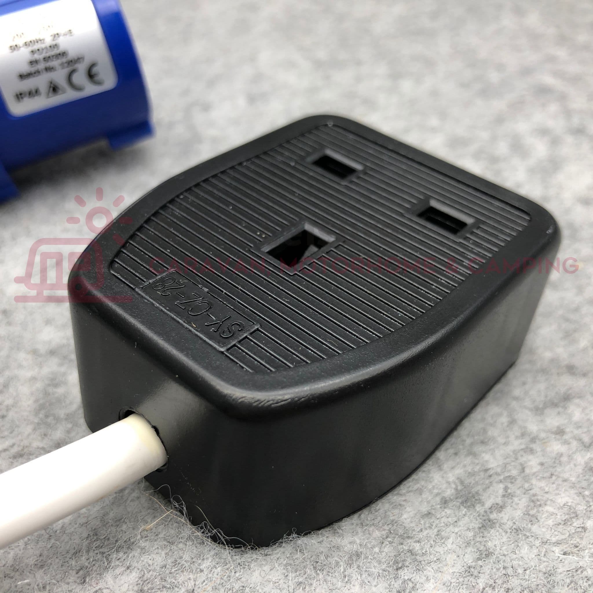 Fly Lead - 16 amp 240v Plug to 13 amp Socket