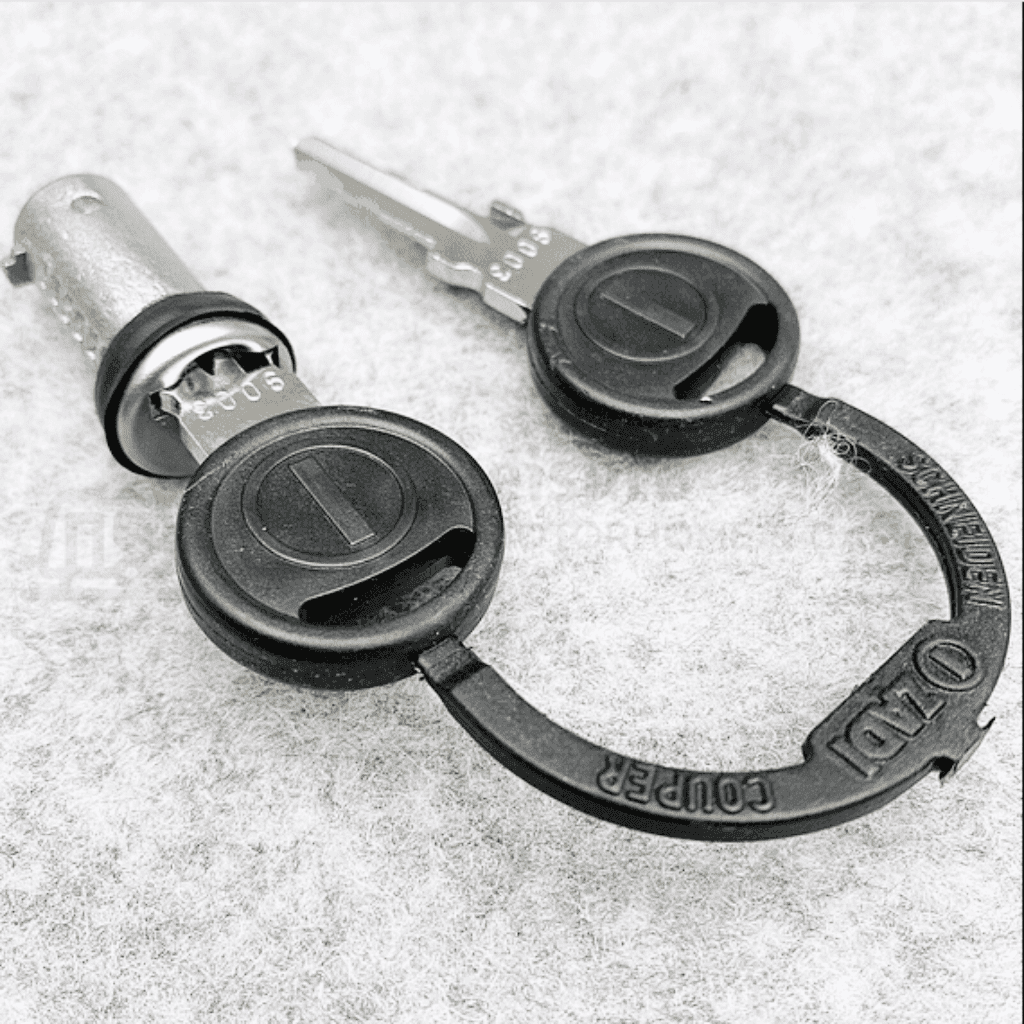 Genuine Zadi Lock Barrel & Key Set