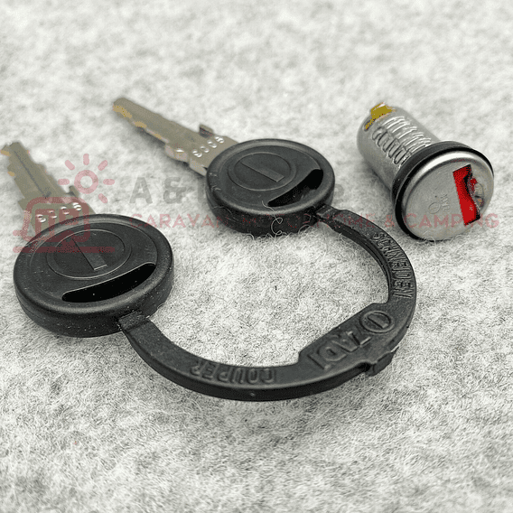 Genuine Zadi Lock Barrel & Key Set