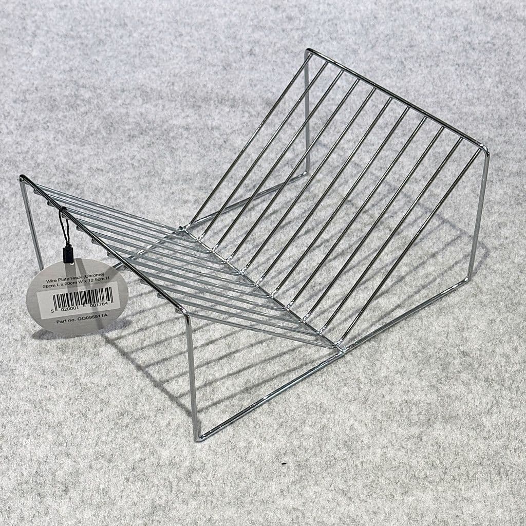 Grove CHROME Plate Rack