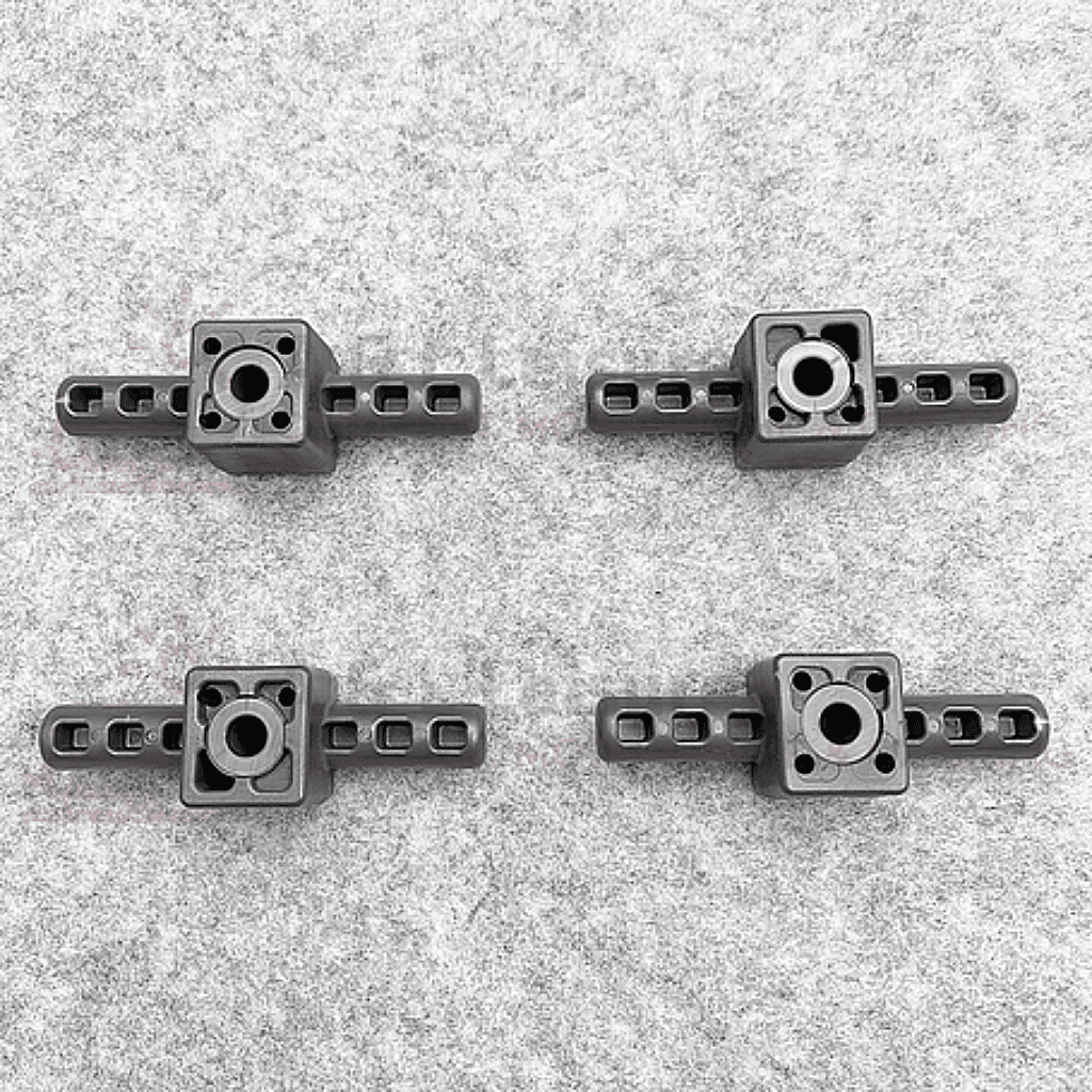 HARTAL Door Bin Fixing Bracket Kit - Dark Grey