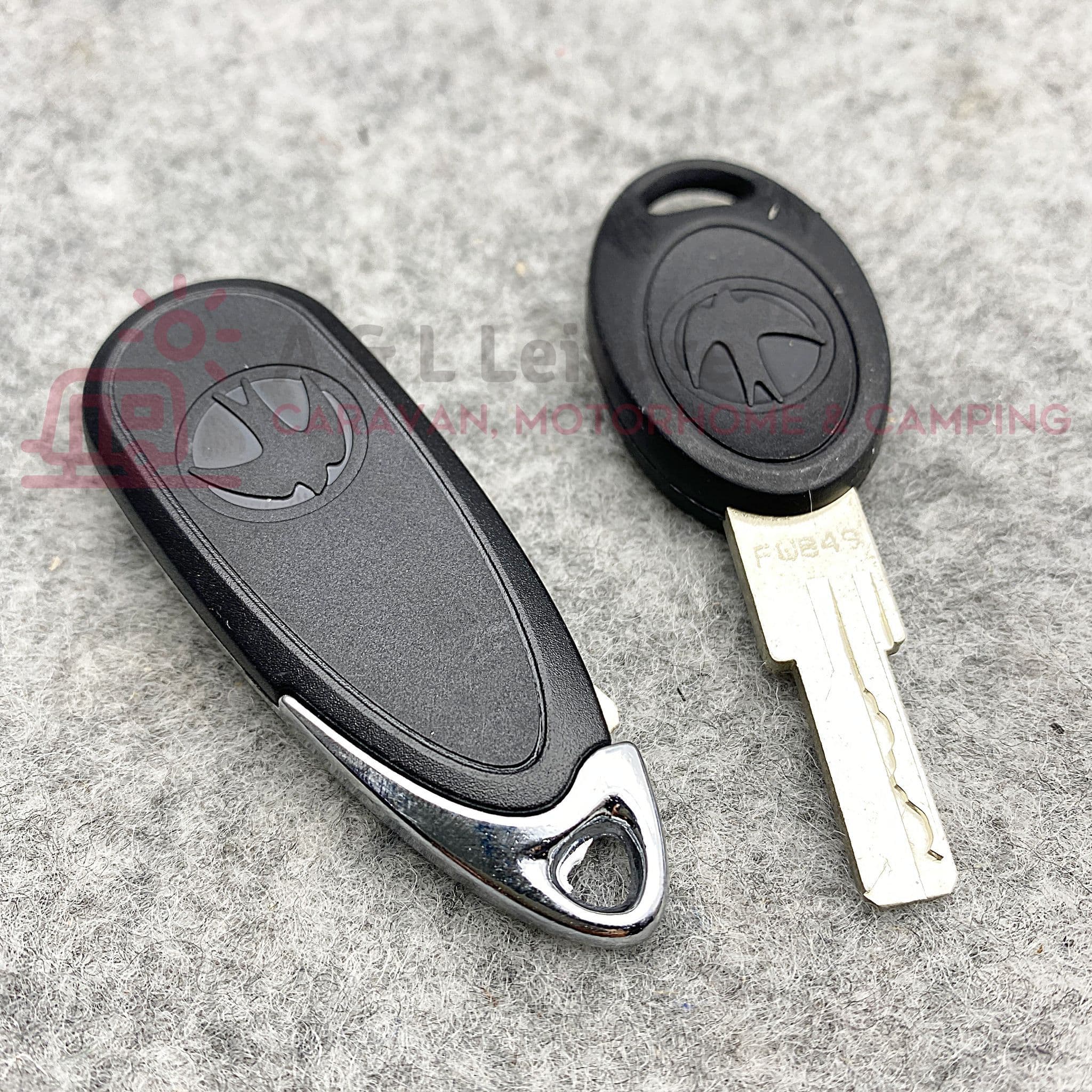 HARTAL FAWO Door Lock 3 x Barrels & Flip Key Set SWIFT Caravans ...