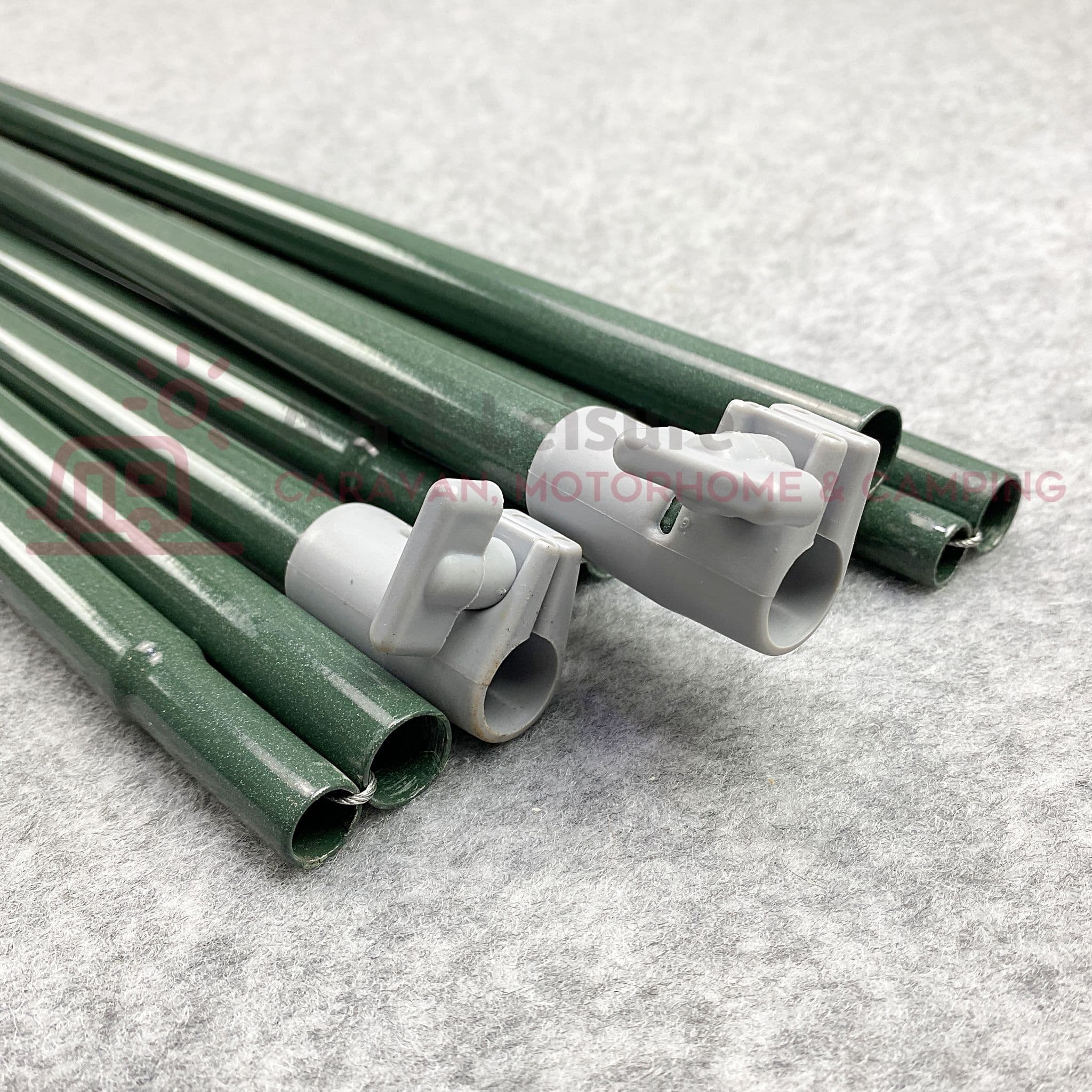 Kampa DOMETIC Sunncamp Rally Fiesta Porch Rear Upright Pole Set STEEL ...