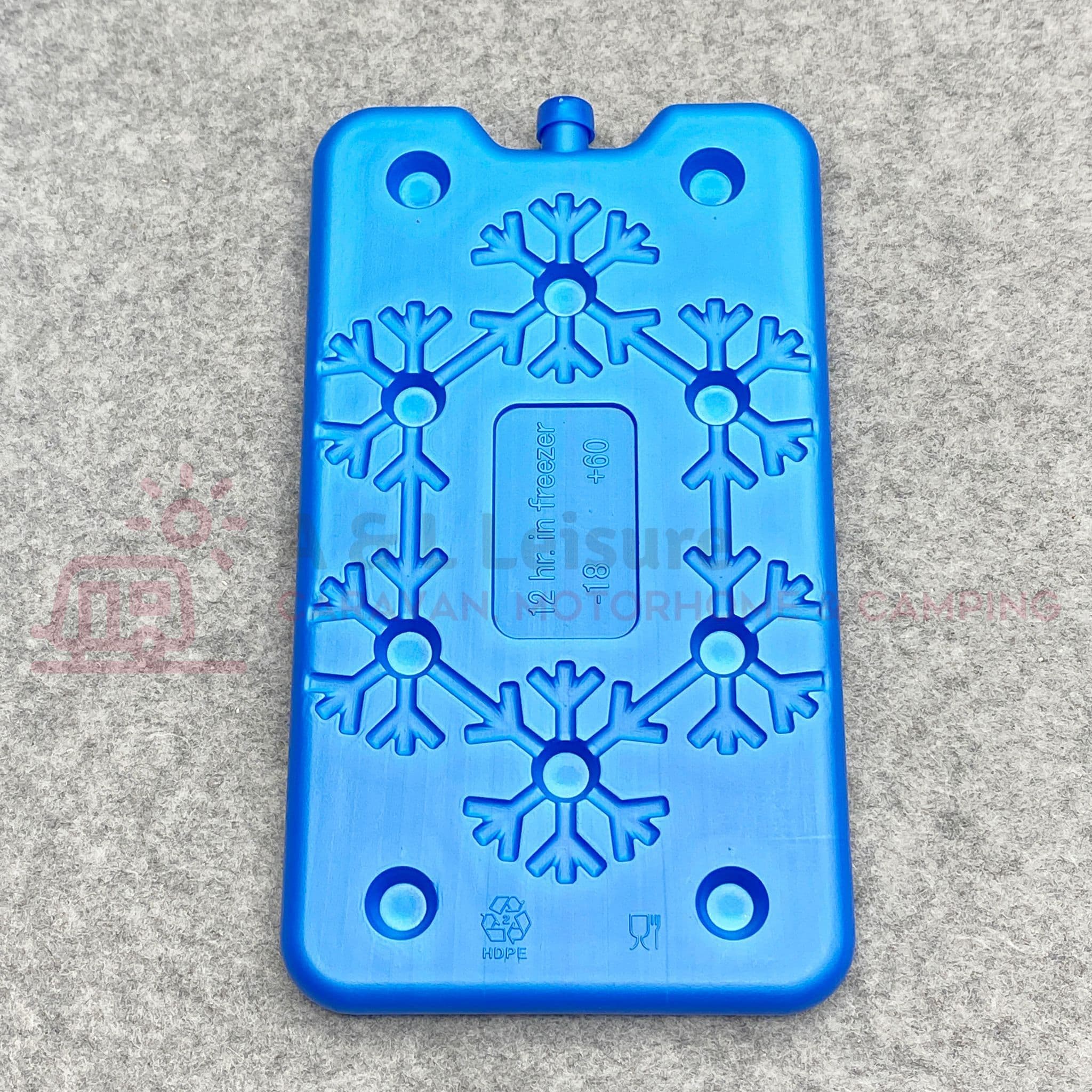 Kampa Slim Gel Ice Pack 400ML - Cool Bag Freeze Caravan Camping - 203004