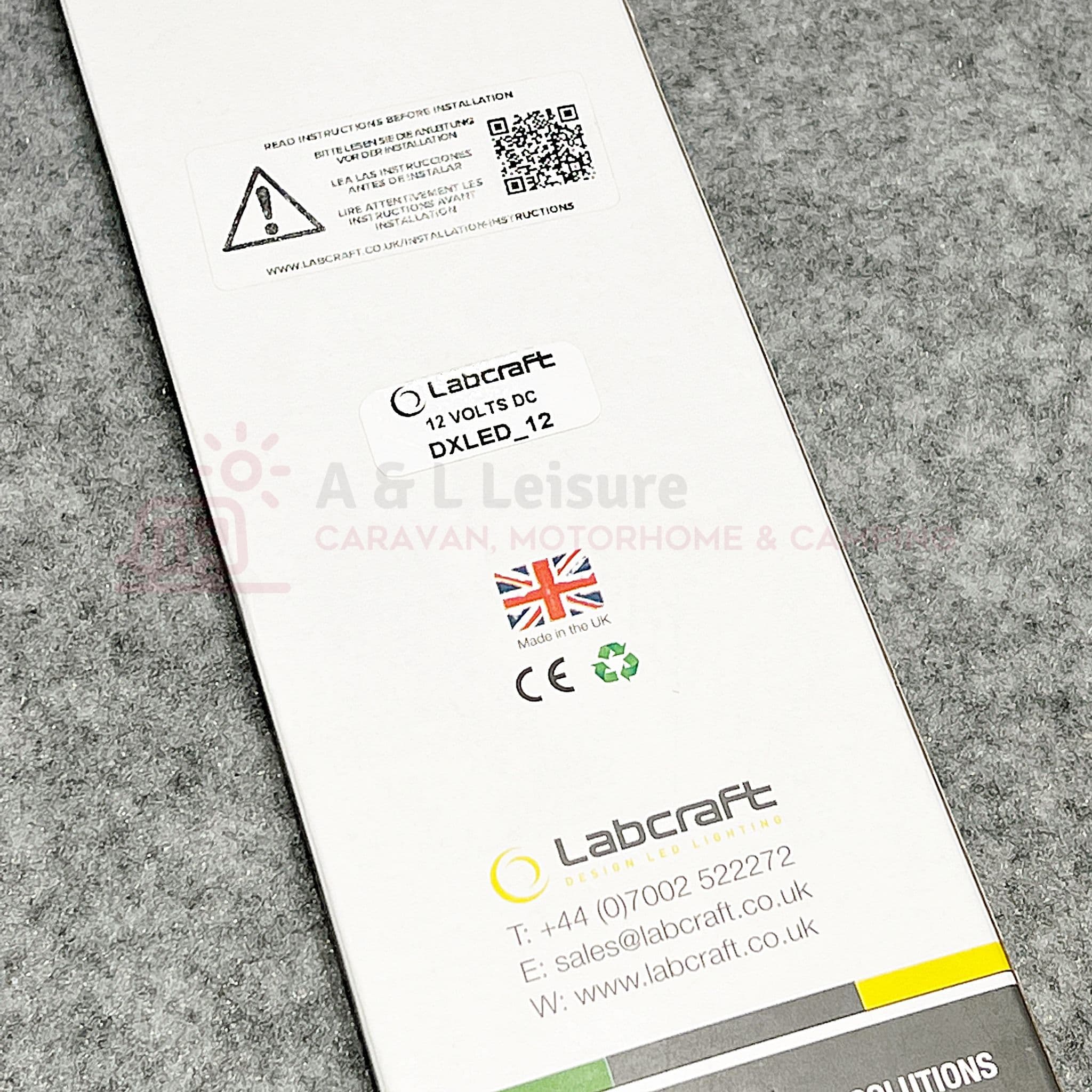 LABCRAFT Linear 12v Switch LED Interior Light