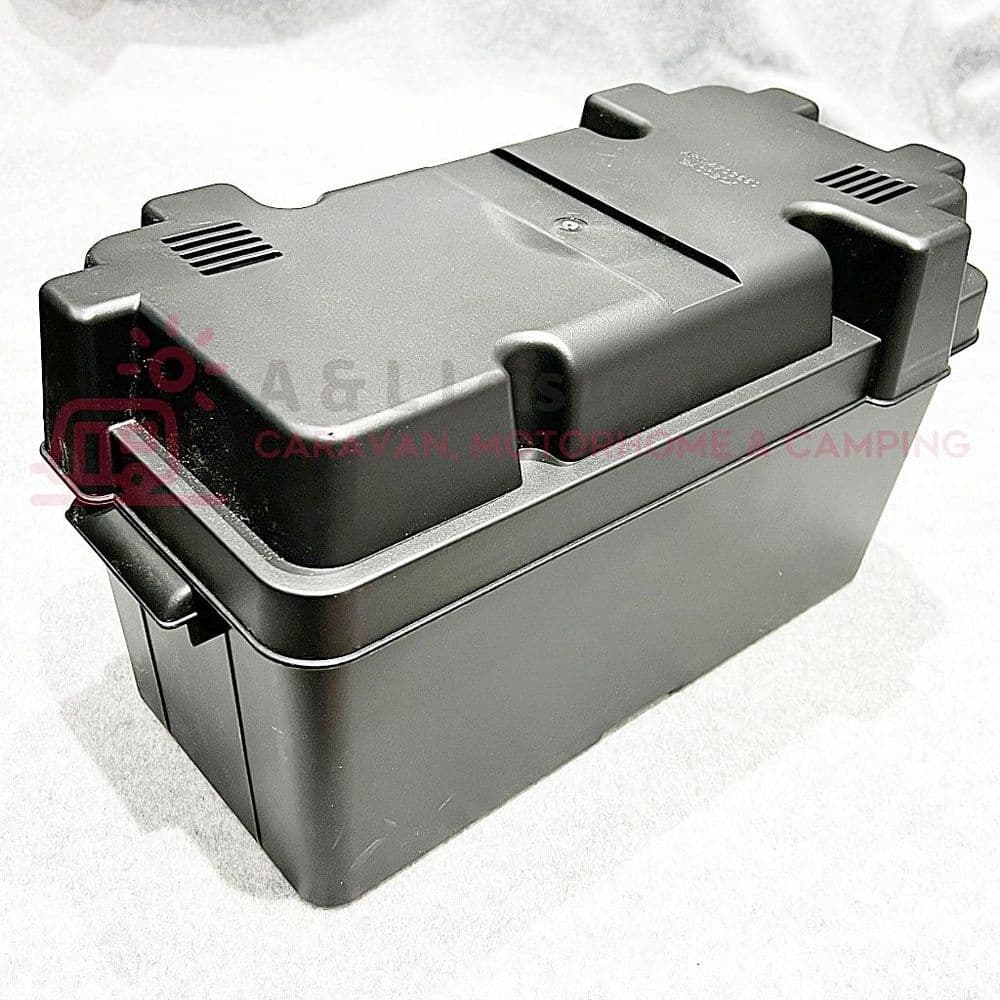 Leisure Battery Box Adjustable 85a - 125a - With Securing Strap