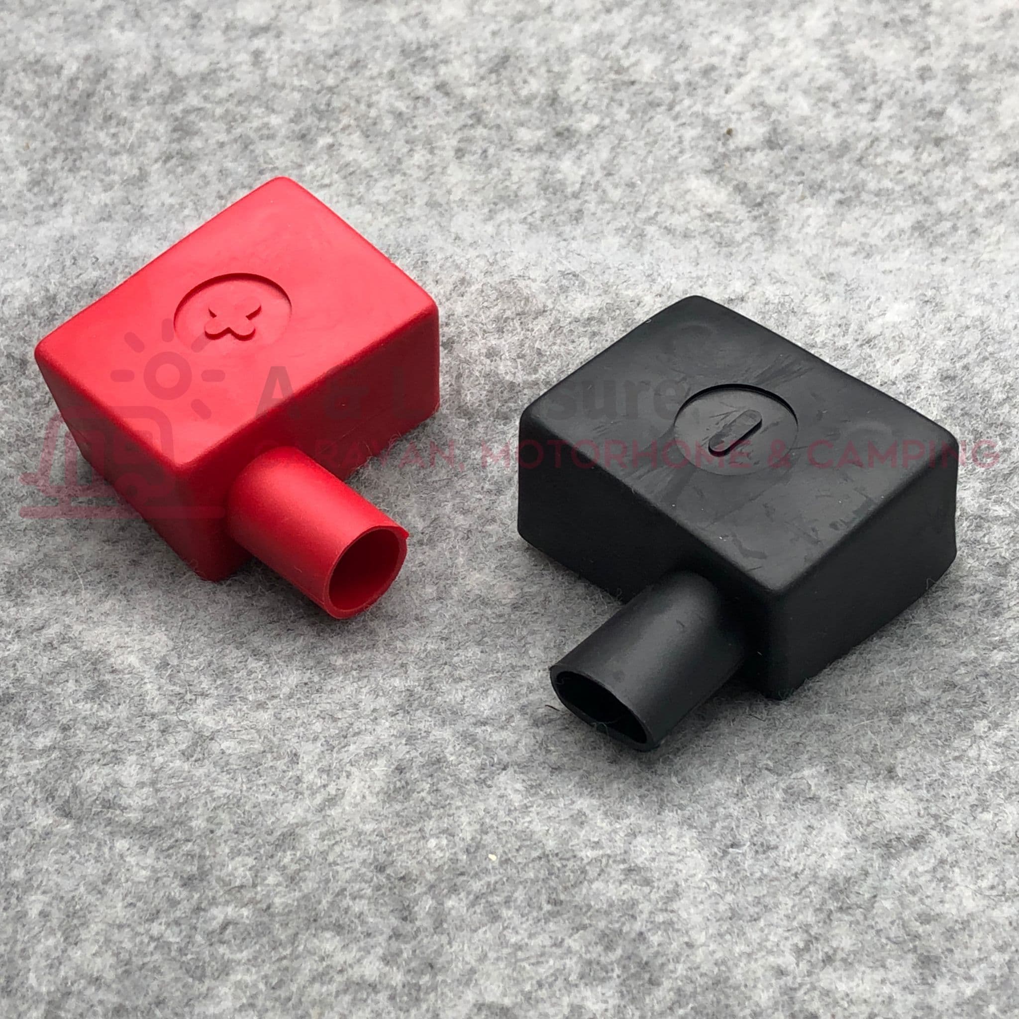 Leisure Battery Terminal Clamp & Cover Set