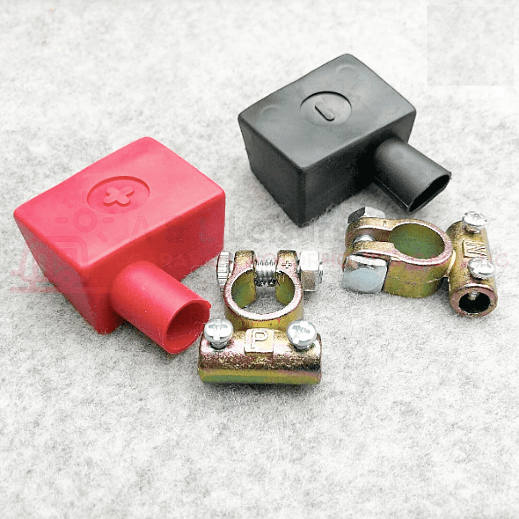 Battery terminal clamp store