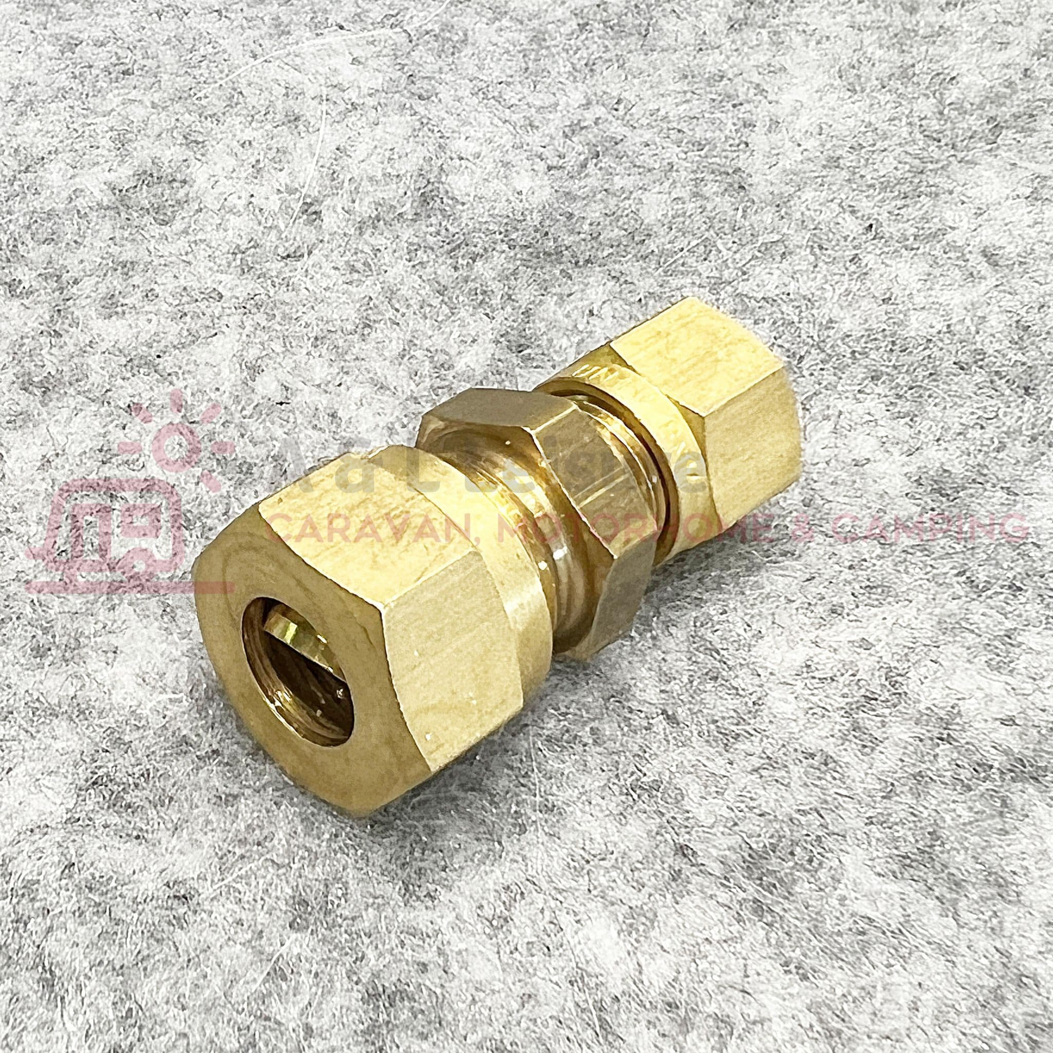 LPG Gas Pipe Reducer Coupling 10mm to 8mm