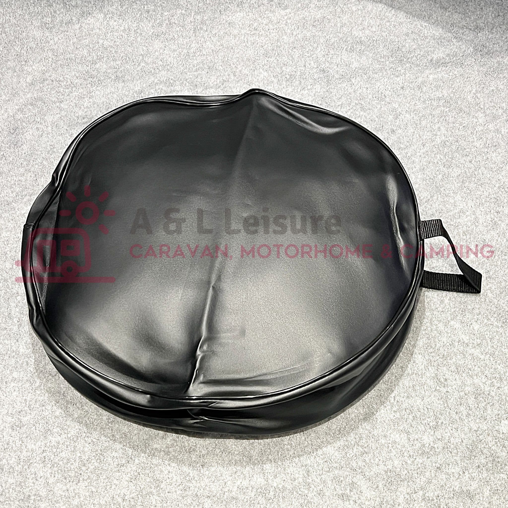 Mains Hook Up Lead Storage Bag for 25m Hookup Cable - Black