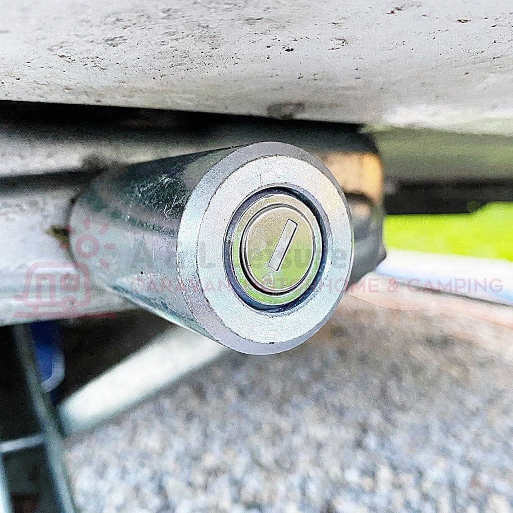 MAYPOLE Security Caravan Corner Steady Leg Lock - Insurance Approved