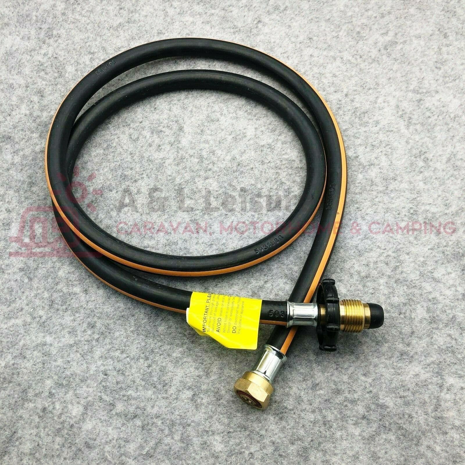 Propane Pigtail LPG Hose Assembly 0 45m - With Handwheel