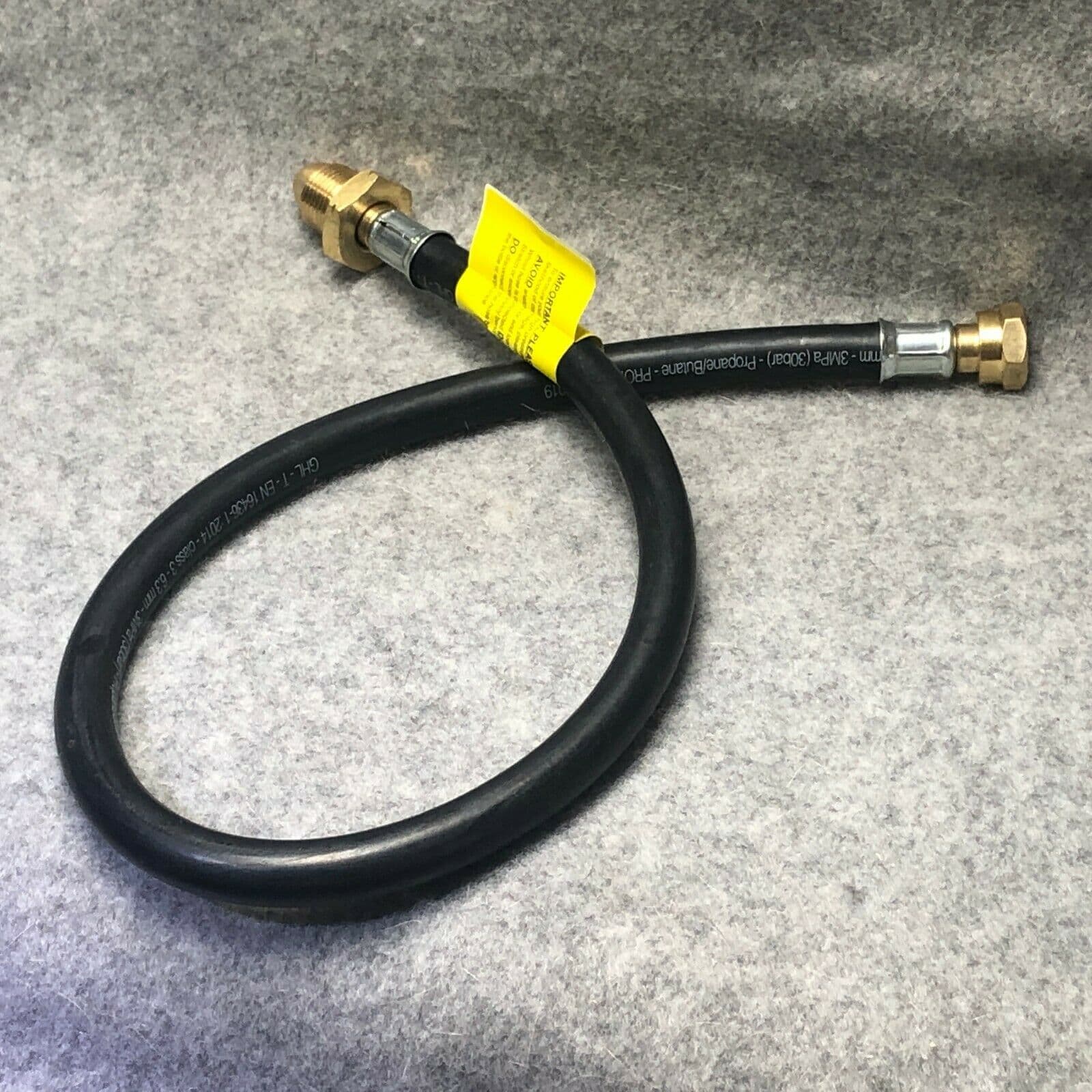 Propane Pigtail LPG Hose Assembly - 0 75m