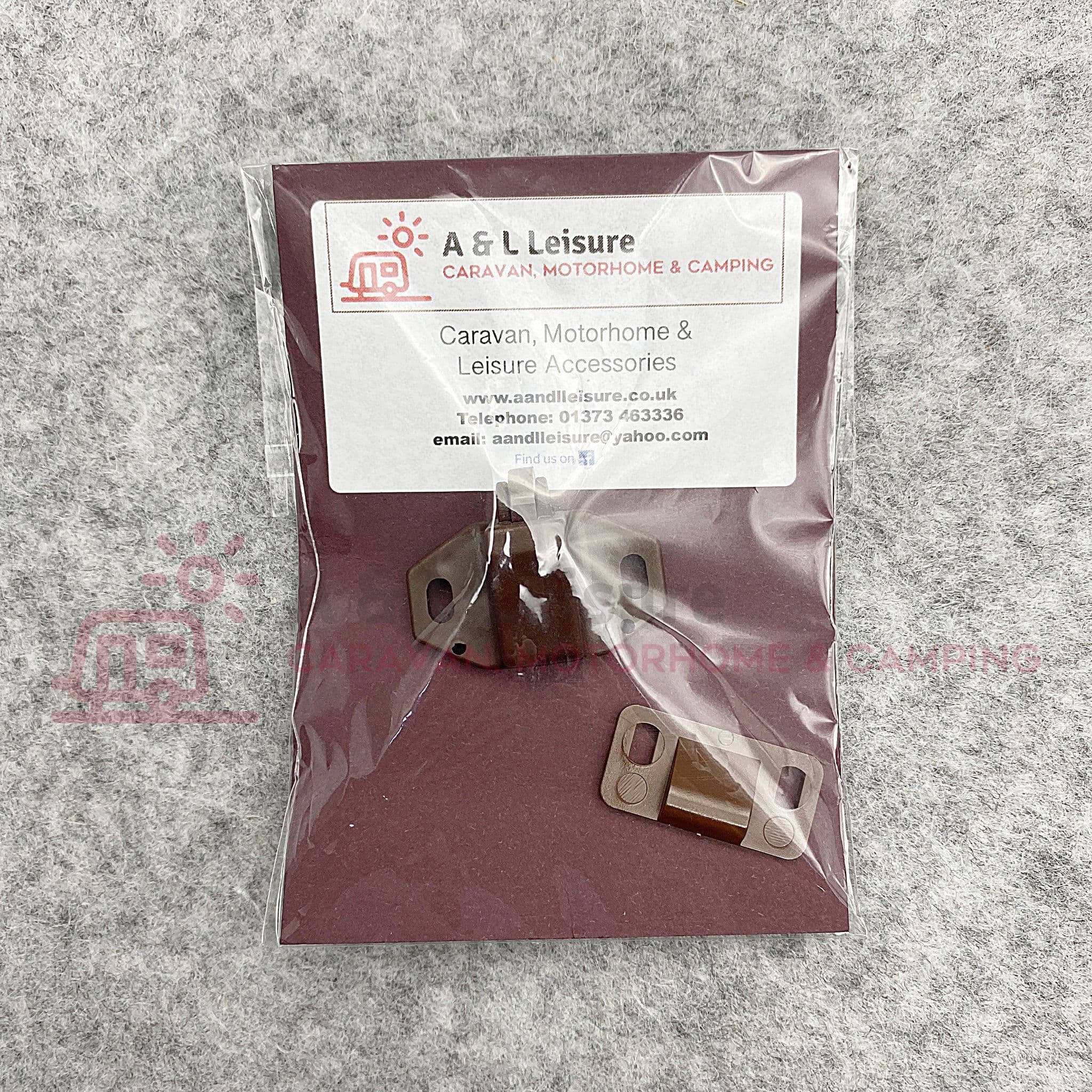 Roller Catch For Cupboard Doors & Locker Door Brown Caravan Motorhome ...