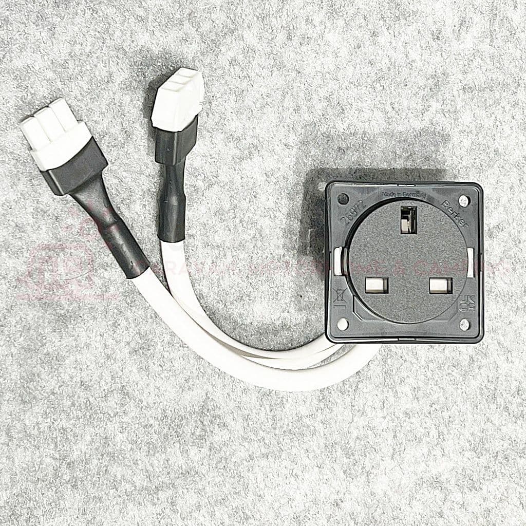 Swift Berker Sargent - 240v 13a 3 Pin Socket - Sargent In & Out Tails
