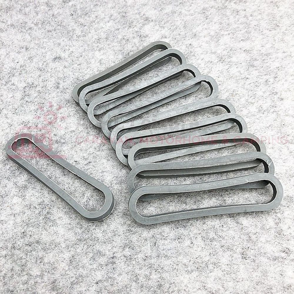 Tent Awning Straight Rubber Bands 8cm x10