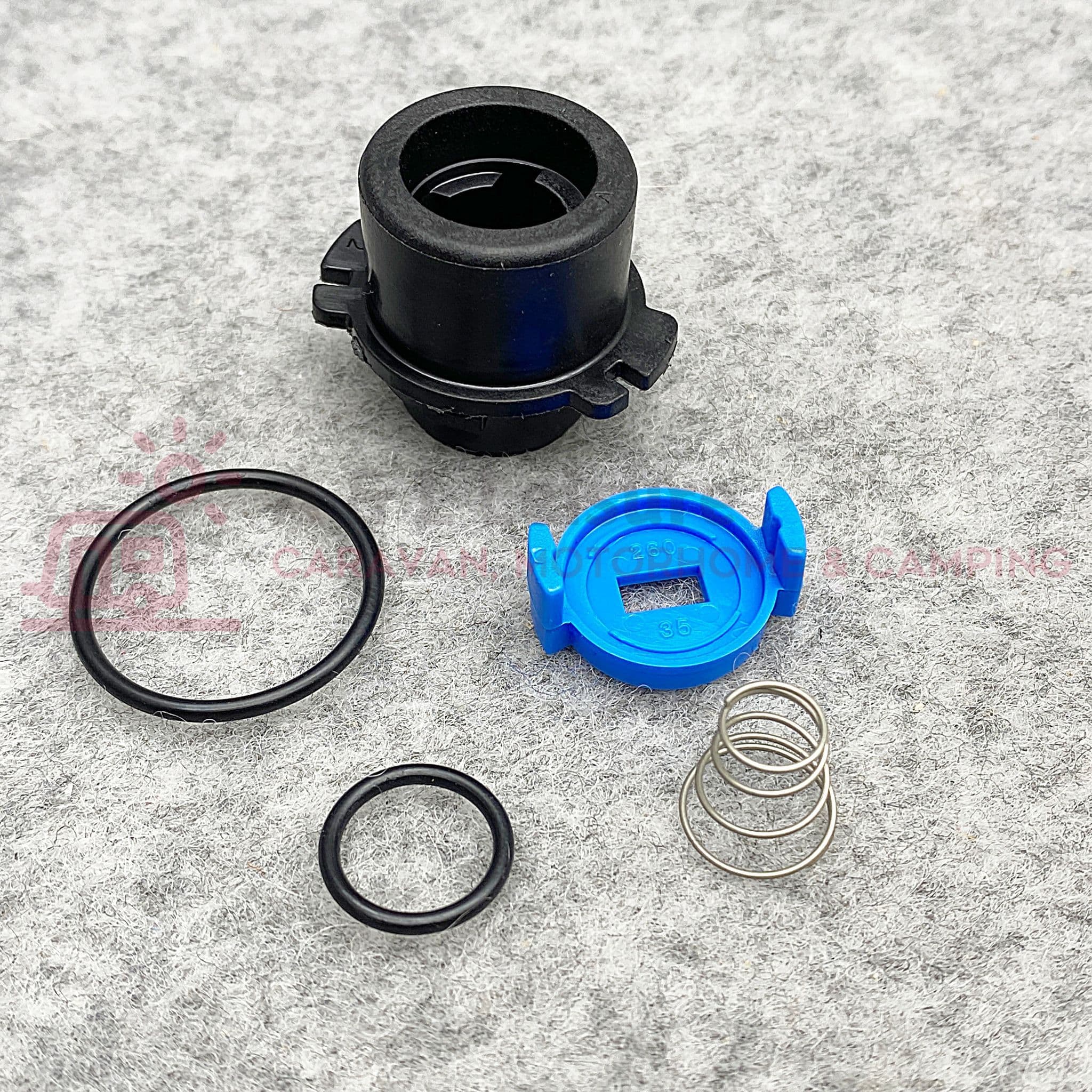 Thetford Lock Housing Black ZADI Lock Caravan Motorhome Locker Door ...