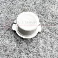THETFORD Service Door Push Button WHITE SD3 4 5 Caravan Motorhome - 2660380