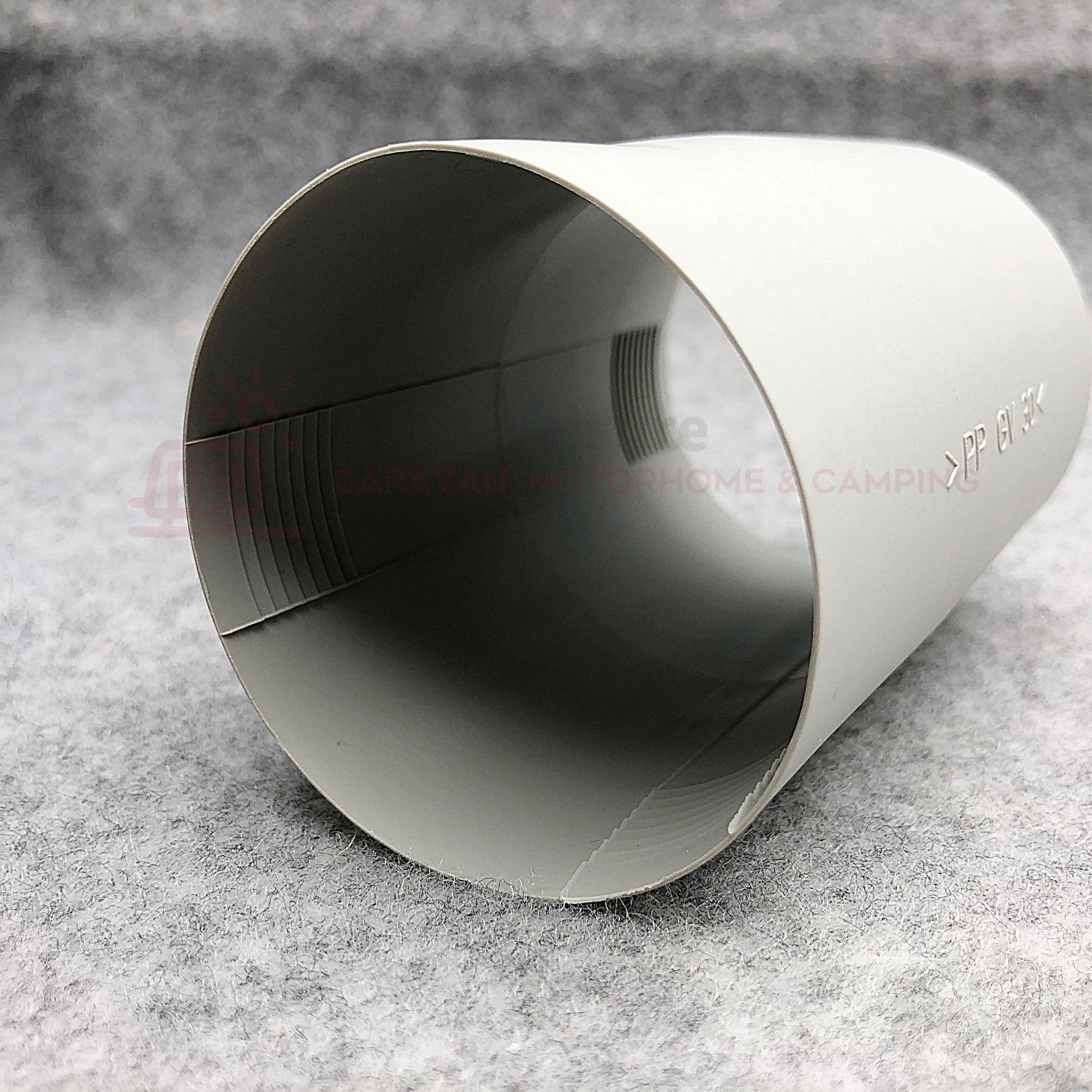 Truma Blown Air Heating 65mm Straight Coupling Connector - 40161-51