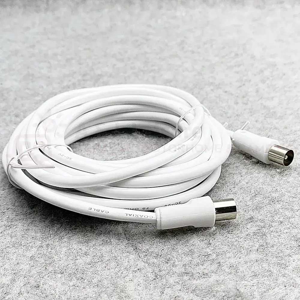 Tv Co-Axial Fly Lead 5m Coax TV Extension