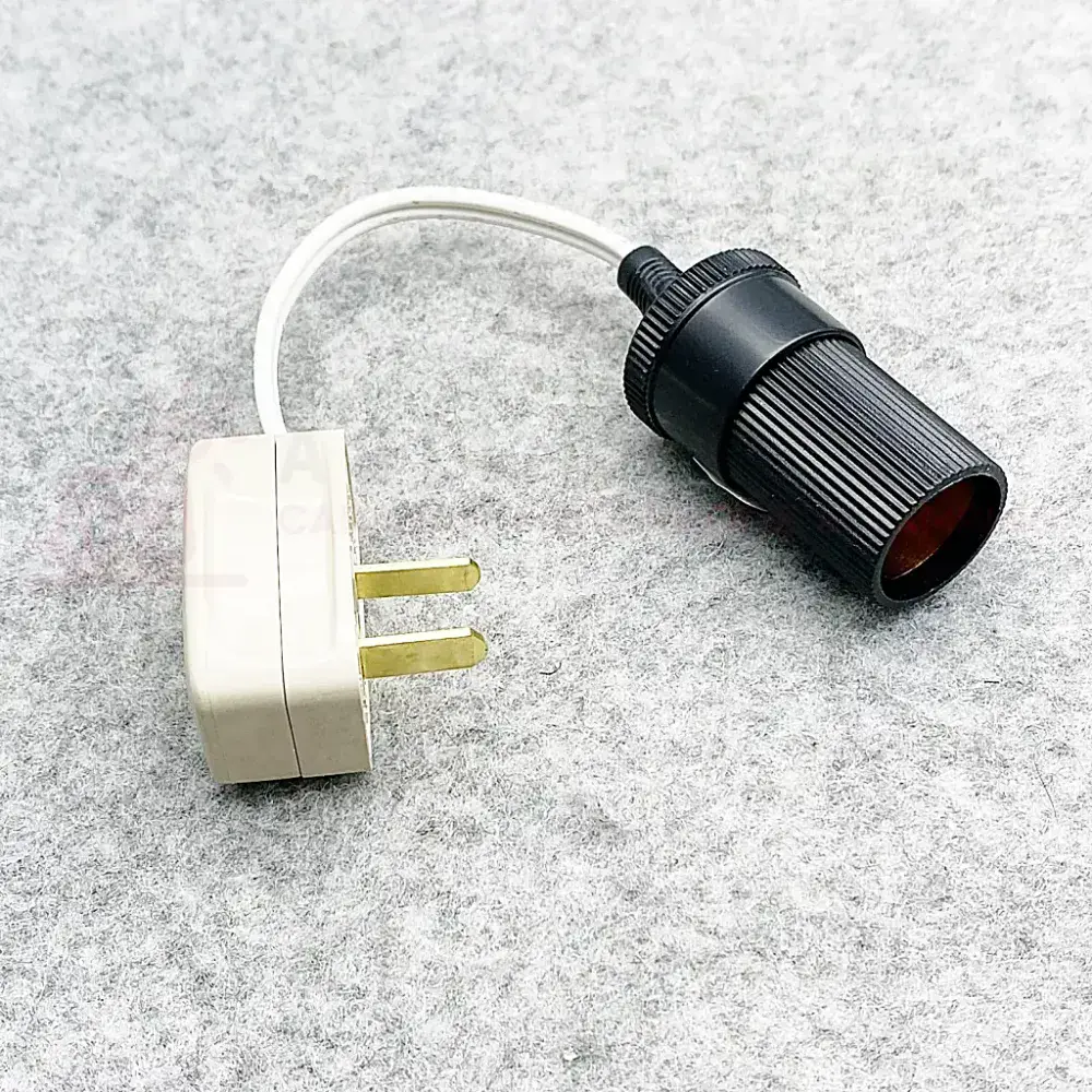 W4 Adapt-it 3 Cigar 12v Socket To 10A 2 - Pin Plug