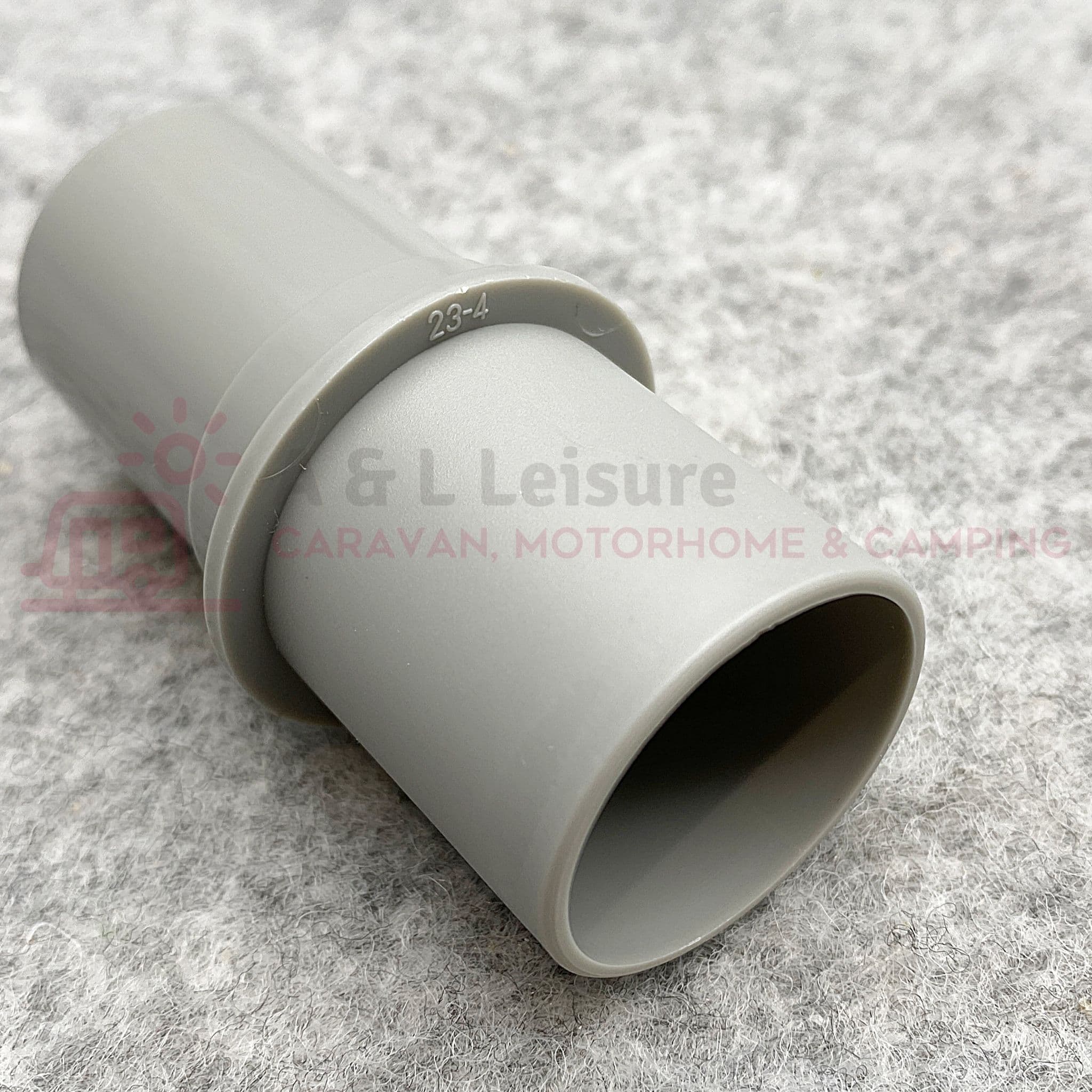 Waste Water 28mm Push Fit Hose Connector / Reducer