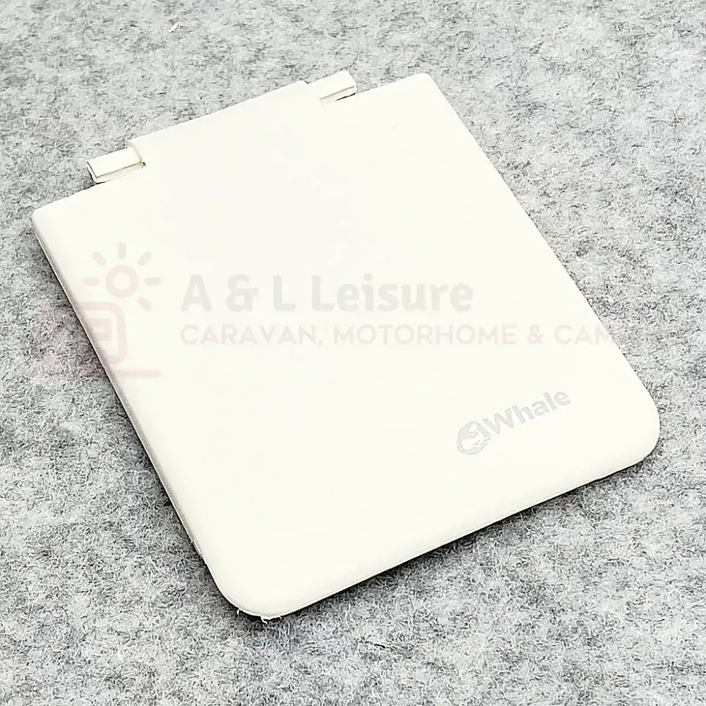 Whale Watermaster Water Pump Inlet Housing Socket Flap Cover - Ivory