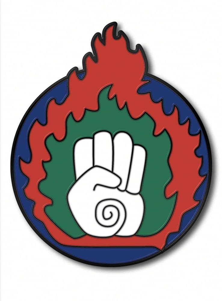 Derry Brigade Flaming Fist Badge